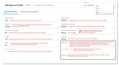 Driver Breaks In The Safesite App Virtual Superintendent Knowledge Base