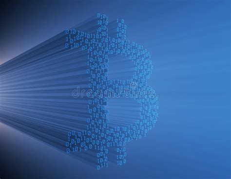 Internet Big Data Technology Binary Data And Bitcoin Financial Technology And Programming