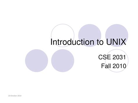 Ppt Introduction To Unix Powerpoint Presentation Free Download Id