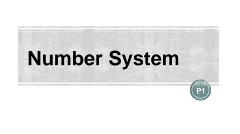 Solution Number System Studypool