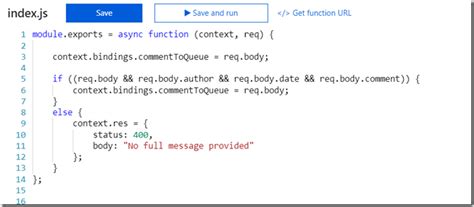 Using Bindings To Connect Azure Functions To Azure Queue Storage