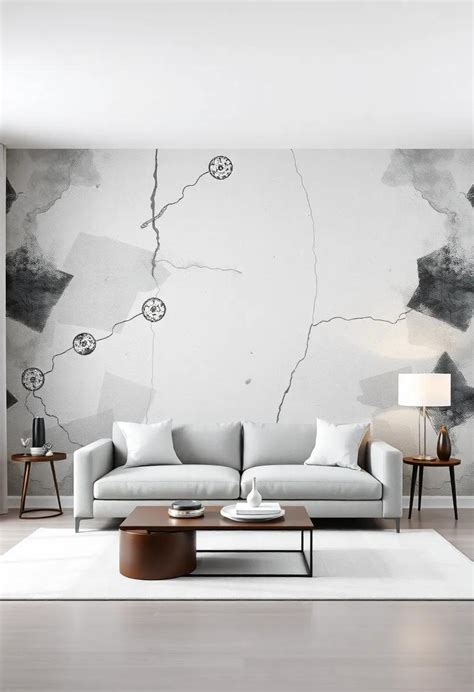Modern Abstract Wallpaper Ideas To Transform Your Living Room Stylish