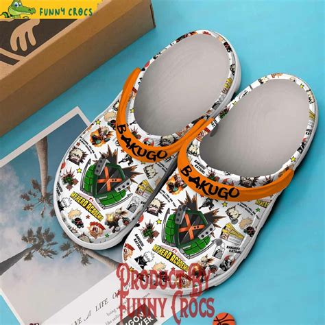 Anime My Hero Academia Bakugou Katsuki Crocs Discover Comfort And