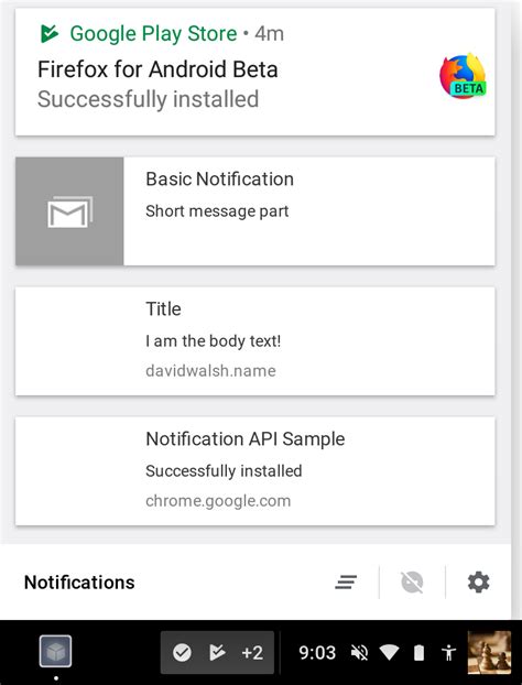 Javascript Chrome Os Notification Shelf Icon Stack Overflow