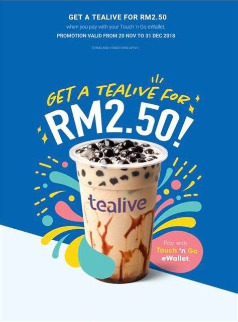 Tealive Tealive For Rm250 Promotion