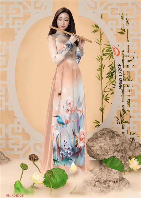 Áo DÀi 3d Mã Số Ad3d 231