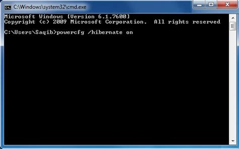 How To Enable Hibernate Option In Windows