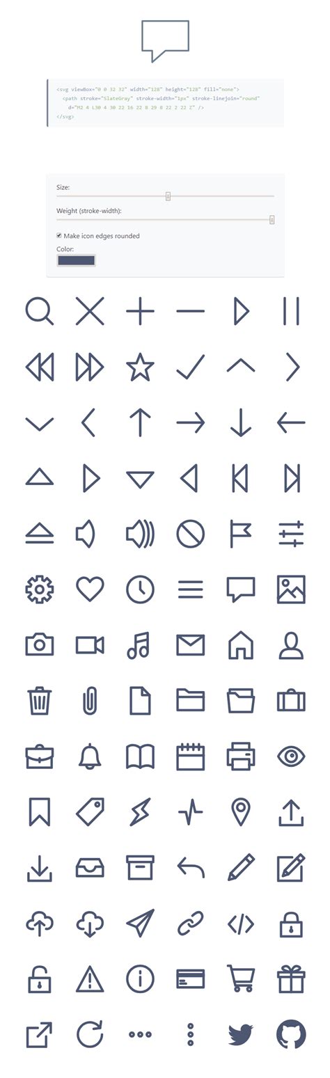 Bytesize Svg Icon Set Bypeople