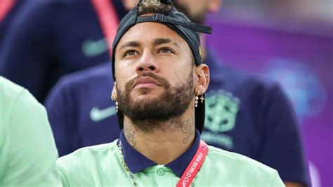 Download Neymar Contemplative Look With Beard Wallpaper
