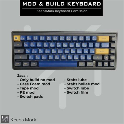 Jual Custom Dan Mod Build Keyboard Di Seller Velvet Store Cengkareng Timur Kota Jakarta Barat