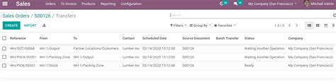 How To Use Push And Procurement Rule In Odoo