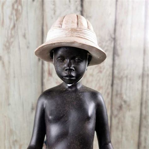 Статуетка Африканче Старинни и Антични мебели ФЛАНДРИЯ Пловдив