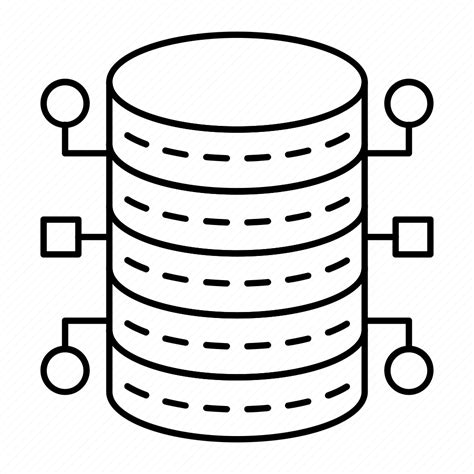 Database Datacenter Mainframe Server Icon Download On Iconfinder