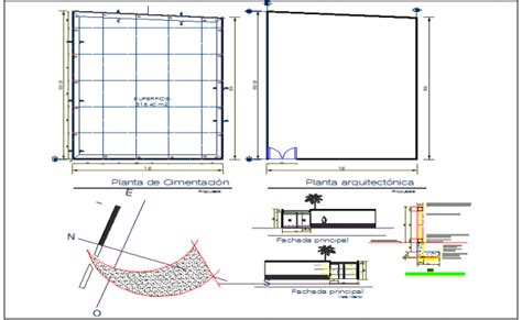 Perimeter Fence Section And Installation Structure Details Dwg File