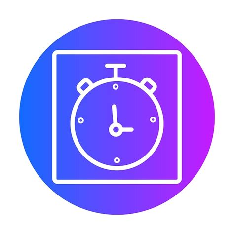 Premium Vector Timer Vector Illustration