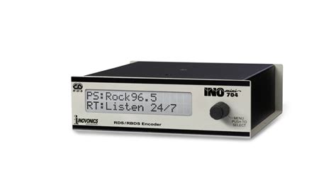Inovonics Has New Dynamic Rds Encoder Radio World