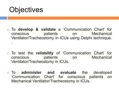 Communication With Icu Patients Knowing Their Needs Pptx