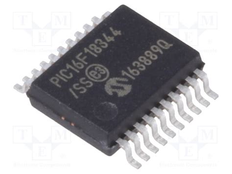 pic16f18344 i ss microchip technology ic pic microcontroller 7kb