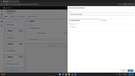 How To Add A New Process Parameter V2