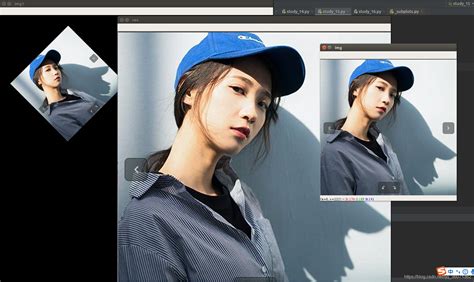 Python 10opencv 放大图片旋转图片等python Opencv图片旋转后放大 Csdn博客