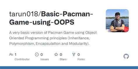 Github Tarun018basic Pacman Game Using Oops A Very Basic Version Of