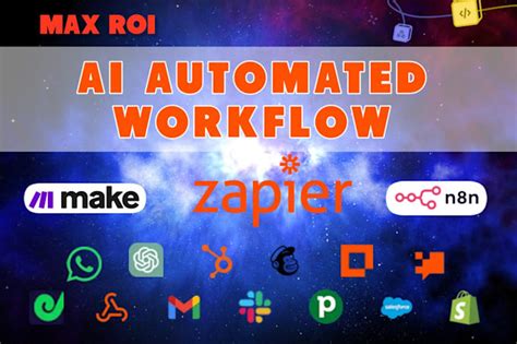Make Ai Automated Workflow By Using N8n Zapier Make By Pauljohn020 Fiverr