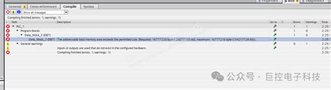 Tia Portal里面db 的最大存储空间和最大数组下标西门子db块最大能存多少字节 Csdn博客