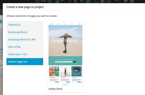 Tutorials Pinegrow Web Editor