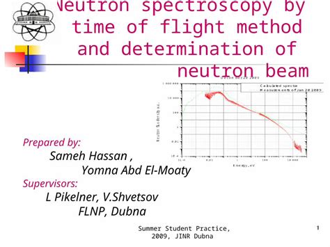 Ppt Neutron Spectroscopy By Time Of Flight Method And Determination