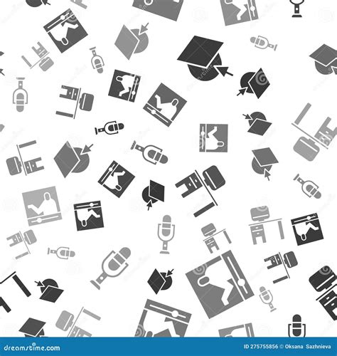 Set Graduation Cap On Globe Online Education Computer Monitor And