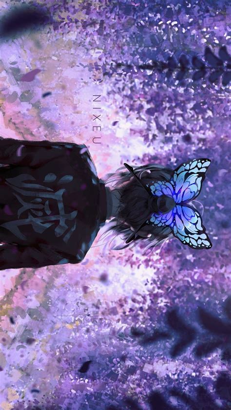 Kochou Shinobu Matching Wallpaper Aesthetic From Kimetsu No Yaiba Demons Slayer Artofit