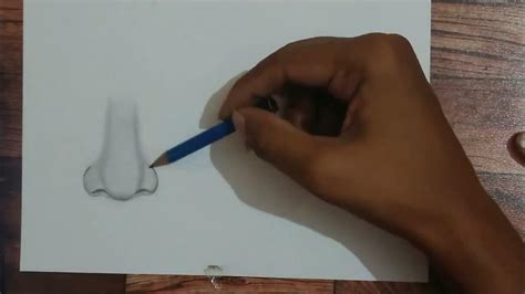How To Draw Nose Sketch Tutorial For Beginners Youtube