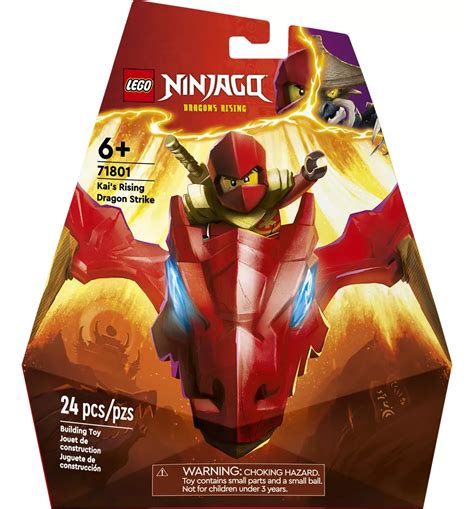 LEGO Ninjago O Ataque do Dragão em Ascensão do Kai peças