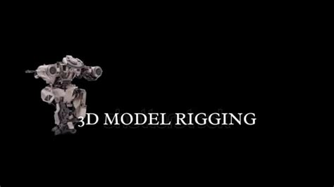 3d Character Rigging In Maya Cinema 4d Blender Unity Game By