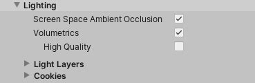 To Toggle And Customize Volumetric Lighting In An HDRP Asset