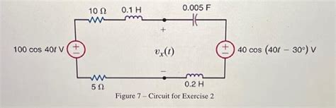 Solved Figure Circuit For Exercise Chegg