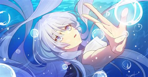 オリジナル 泡のように消える Sezunaのイラスト Pixiv