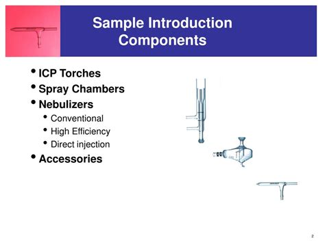 Ppt Adventures In Sample Introduction For Icp Oes And Icp Ms Powerpoint Presentation Id 528300