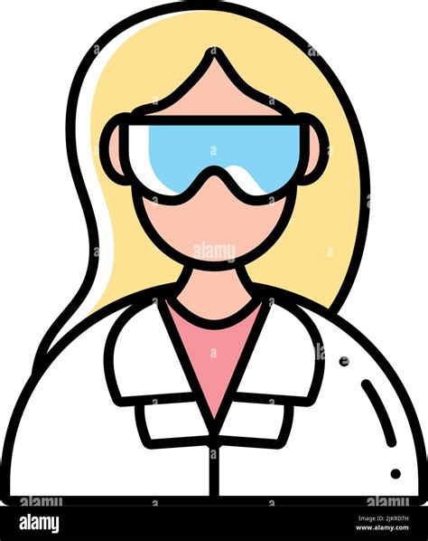 Female Scientist Biologist Stock Vector Image And Art Alamy