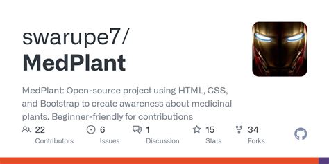 Github Swarupe7 Medplant Medplant Open Source Project Using Html Css And Bootstrap To
