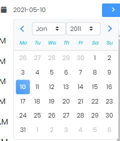 Html NgbDatepicker Set Current Month And Year Dropdown Stack Overflow
