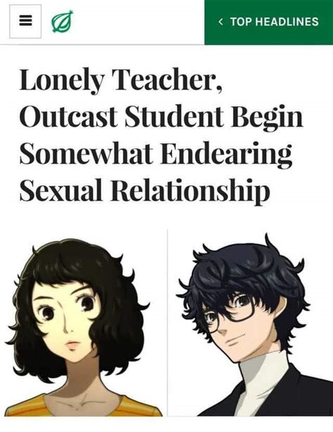 Imagine Fucking Your Teacher R Persona5