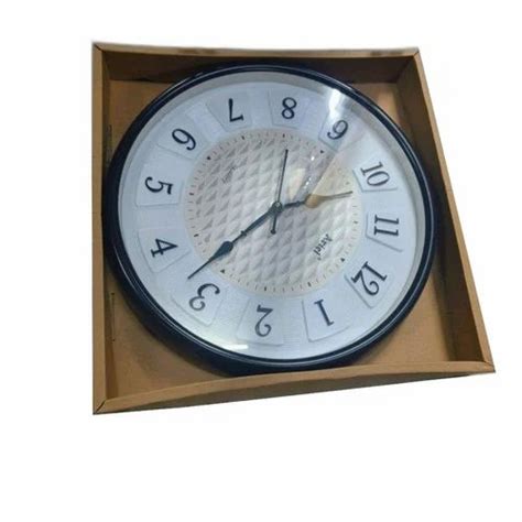 Analog Ariel Plastic Round Wall Clock At ₹ 399piece In New Delhi Id