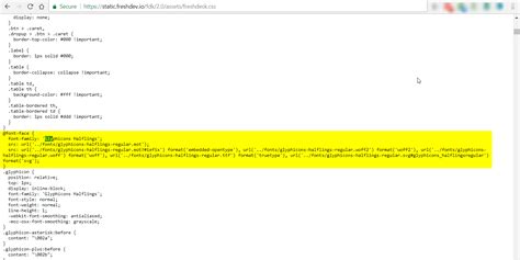 Font Not Loading In Localhost Freshworks Community