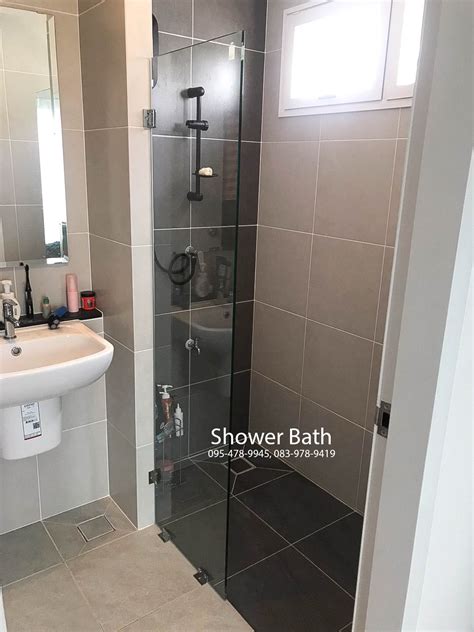 🚿 ฉากกั้นอาบน้ำบานเปลือย Fix ฉากกั้นอาบน้ำ Shower Bath