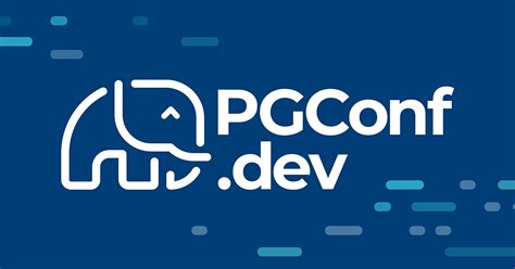 Pgconf Dev 2026