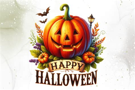 Happy Halloween Clipart Graphic By Libbywishes · Creative Fabrica