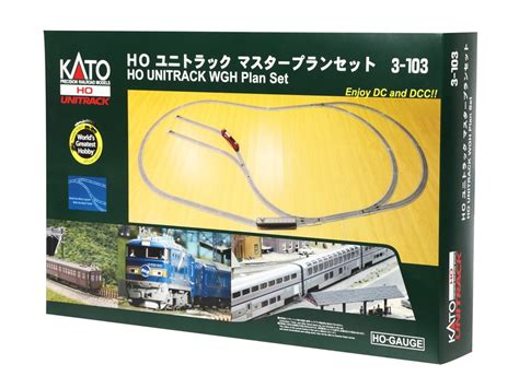 3 103 Ho Unitrack Worlds Greatest Hobby Plan Set Train Trax