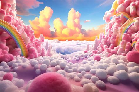 Marshmallow Clouds Stock Illustrations 782 Marshmallow Clouds Stock
