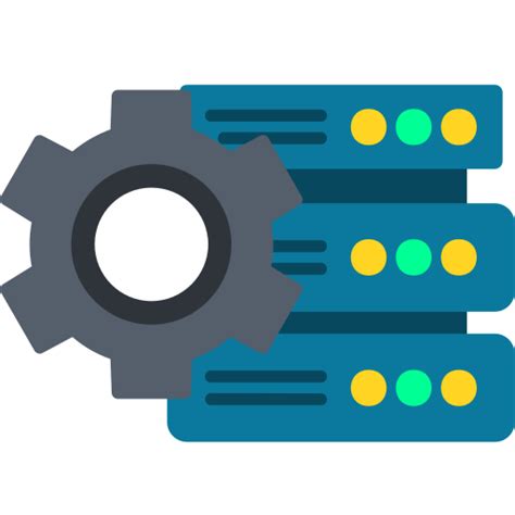 Server Free Technology Icons